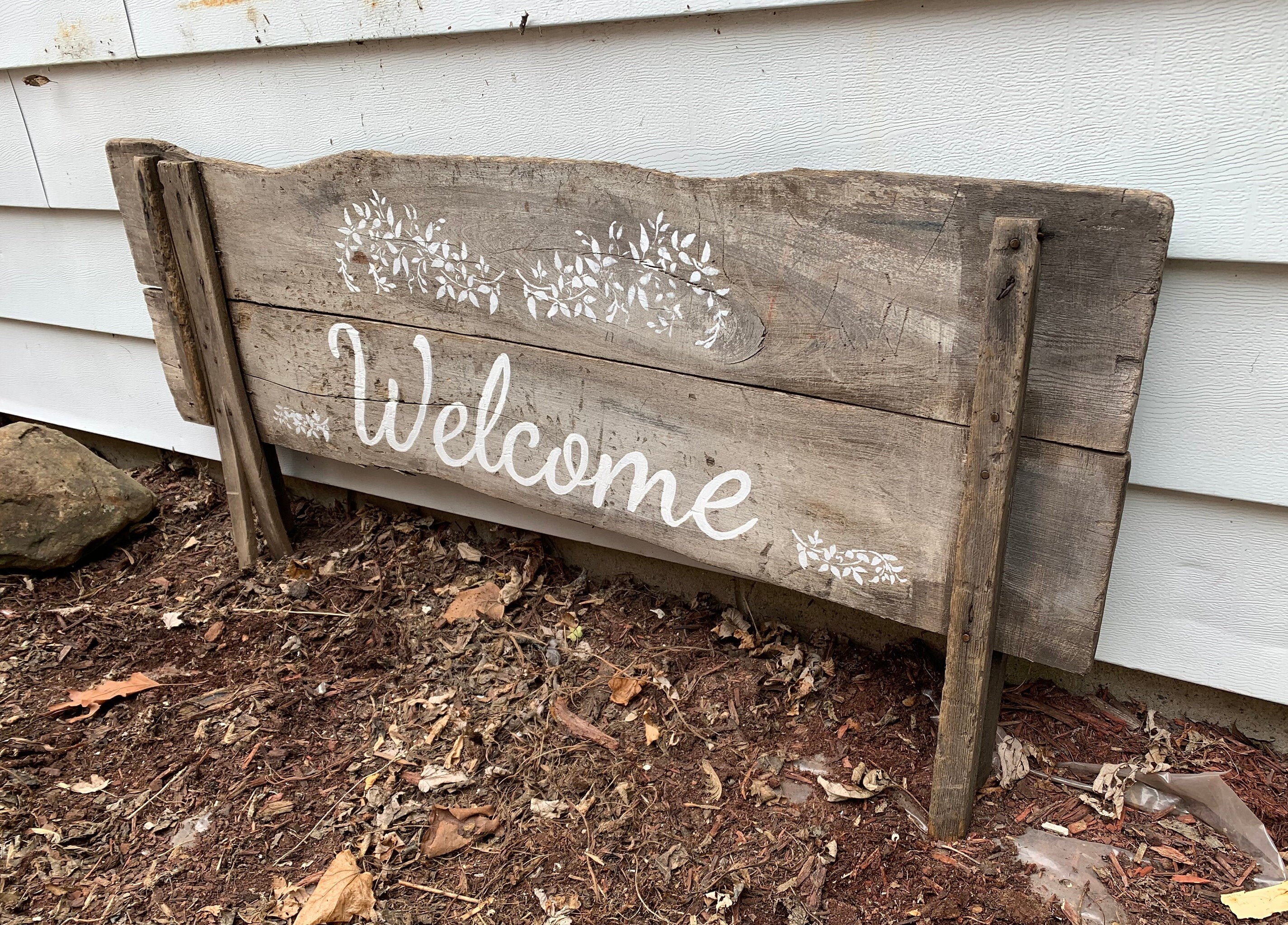 Rustic Welcome Yard Sign Farmhouse Wedding Welcome Sign NOT - Etsy