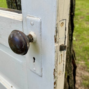 Antique Reclaimed Wood Entry Door: No Glass, 32" X 79.75" - Etsy