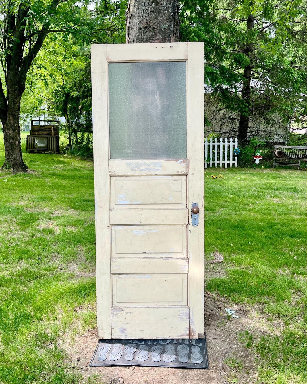 Antique Wood Window Entry Front Door, Reclaimed, Renovation ...