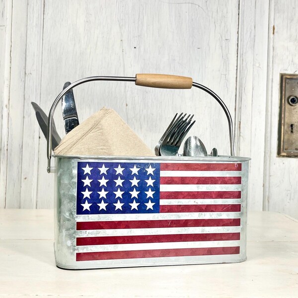 Silverware Caddy - Etsy