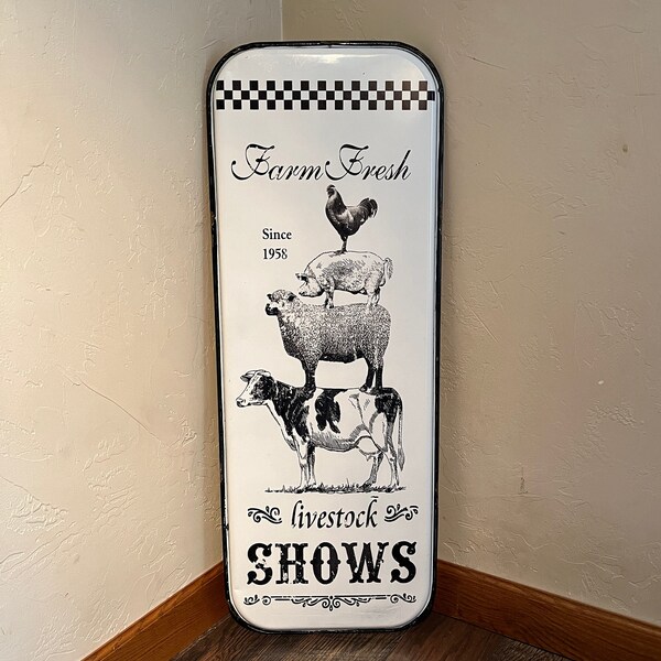 Vintage Farm Sign - Etsy