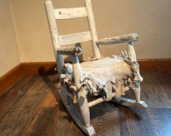 Antique Baby Rocker - Etsy