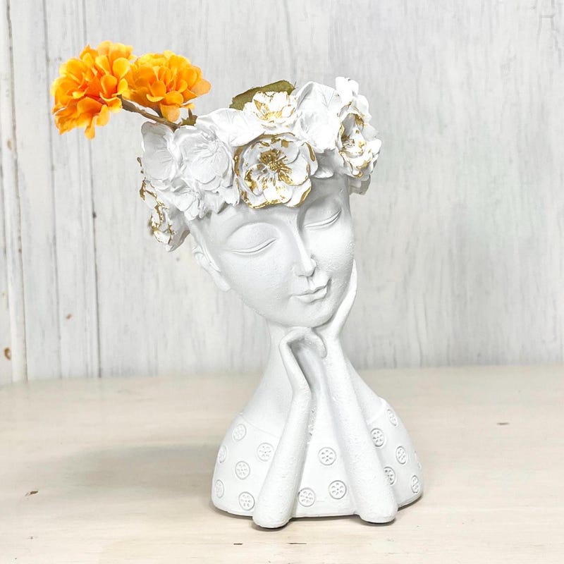 Old Lady Flower Pot - Etsy