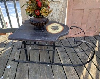 Sleigh Coffee Table - Etsy