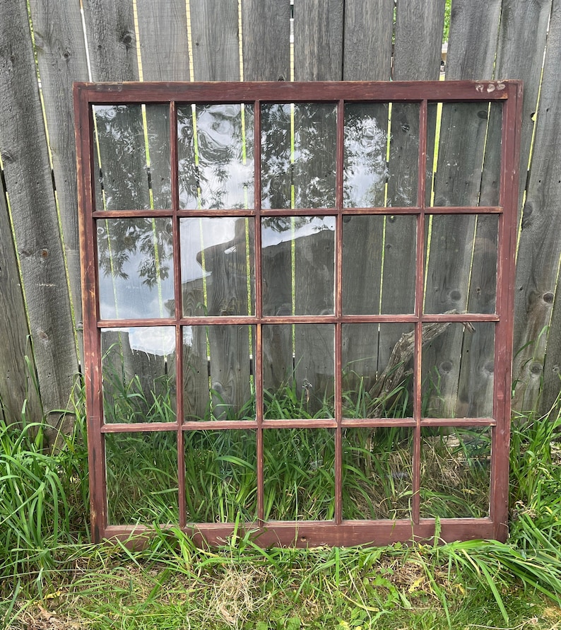 Antique Wavy Glass Window Reclaimed From Museum Renovation - Etsy