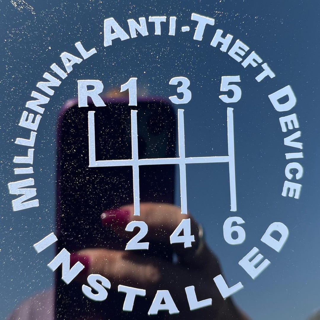Millennial Anti - Theft Device Installed - Etsy