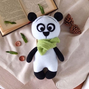 Panda Plush Sewing Patterns Plush Toy - Etsy