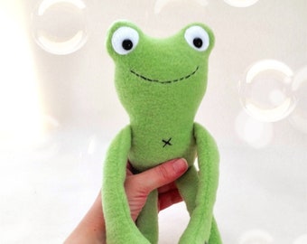 Frog Plush Sewing Pattern - Etsy