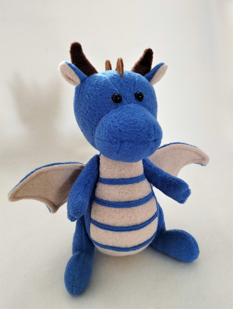Dragon Plush Sewing Patterns Toy Pattern Plush - Etsy
