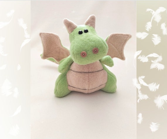 Dragon Plush Sewing Pattern PDF - Etsy