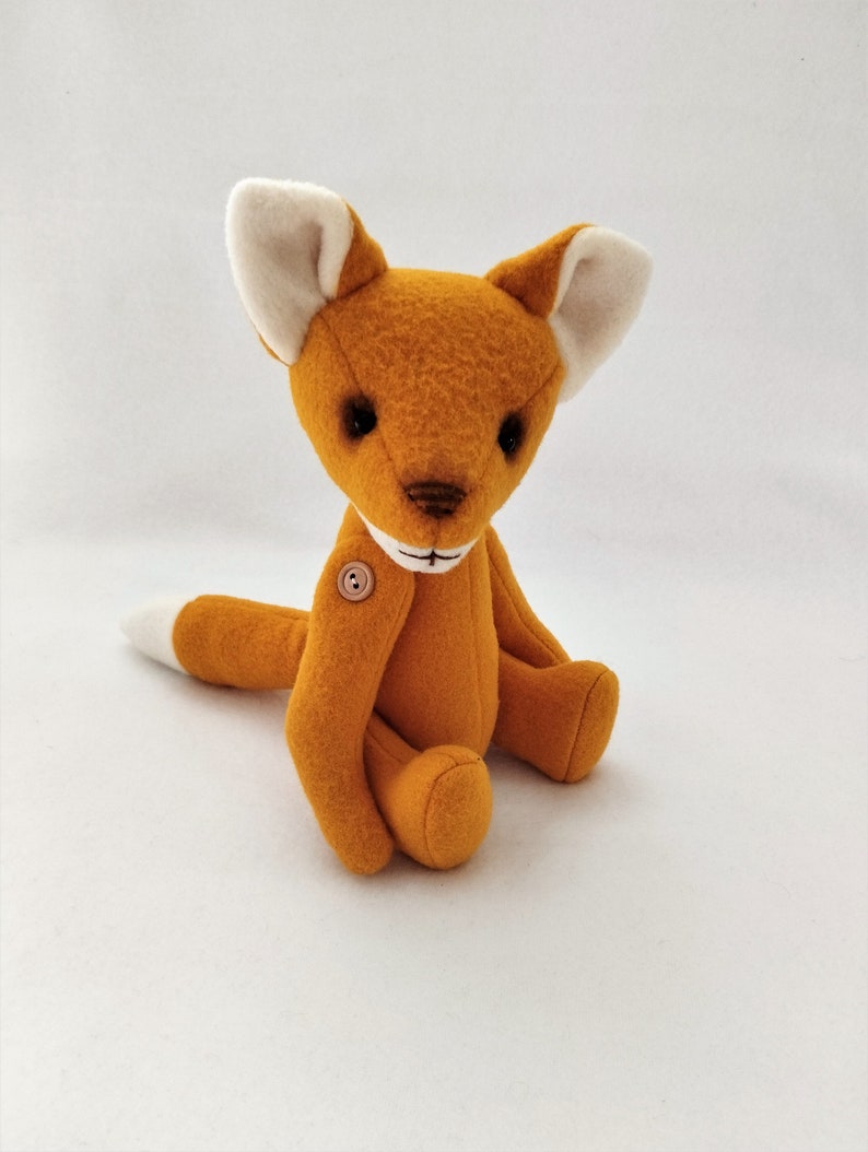 Fox Plush Sewing Pattern PDF Fox Stuffed Animal - Etsy
