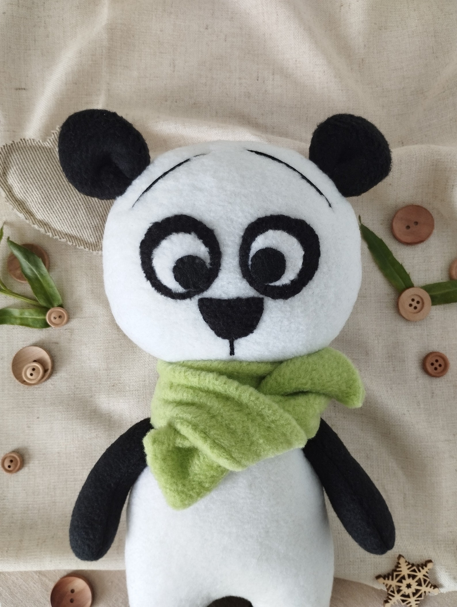 Panda Plush Sewing Patterns Plush Toy - Etsy