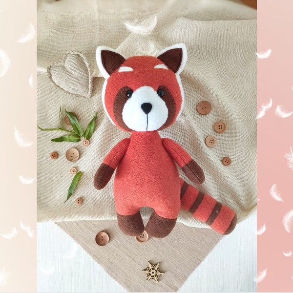 Kawaii Red Panda - Etsy