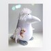 White Crow Plush Sewing Patterns Plush Toy - Etsy