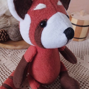 Red Panda Plush Animal Sewing Patterns Plush Toy - Etsy