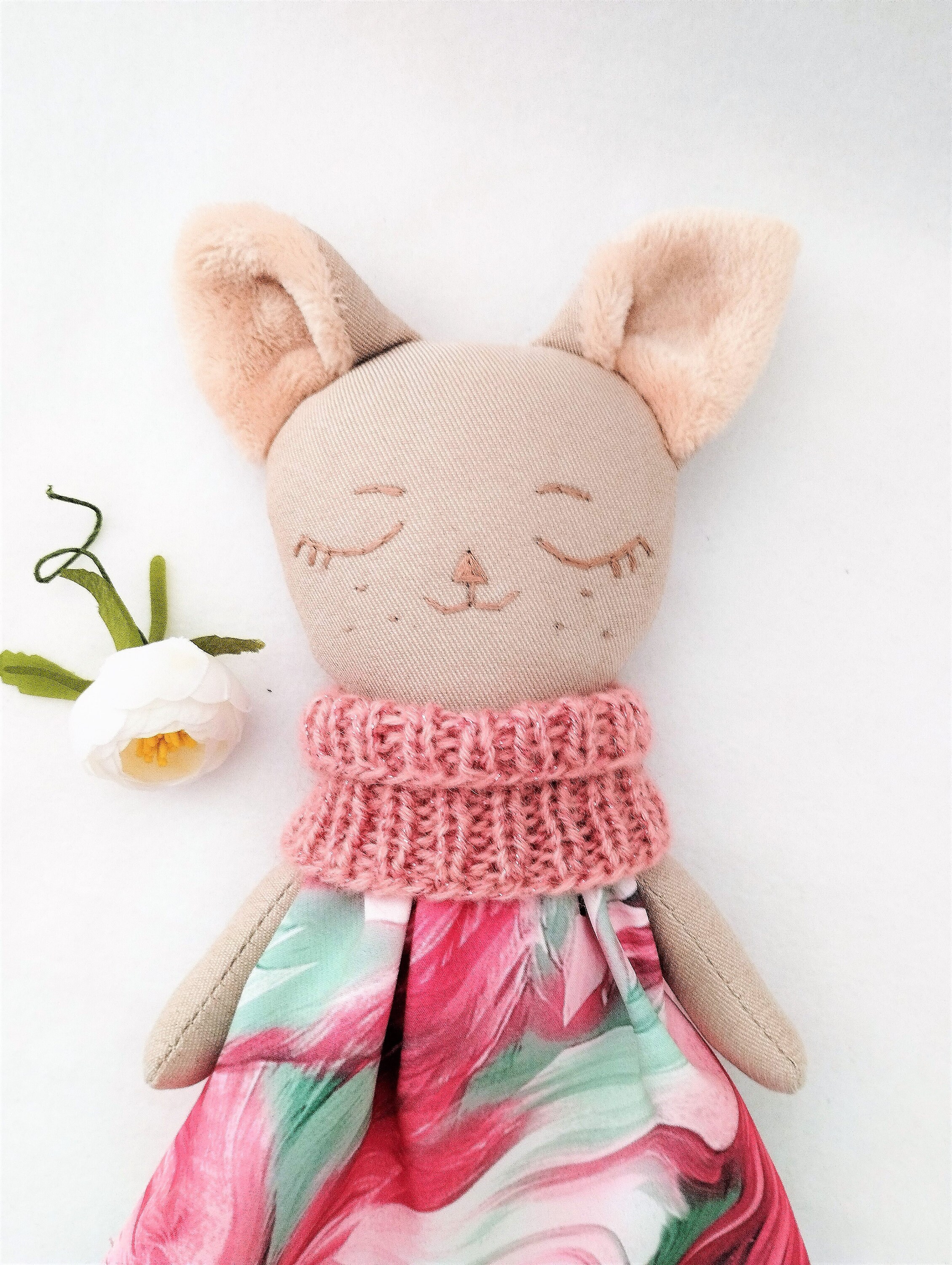 Personalized Doll Rag Doll Girl Cloth Doll Baby's First - Etsy