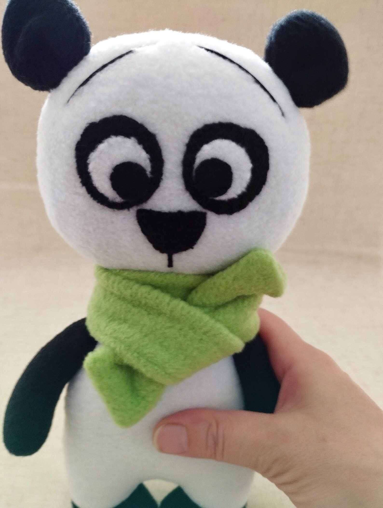 Panda Plush Sewing Patterns Plush Toy - Etsy