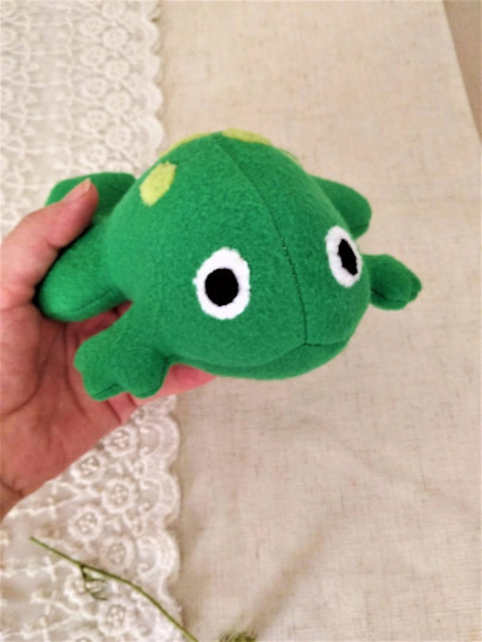 Plush Frog Sewing Patterns Plush Toy - Etsy