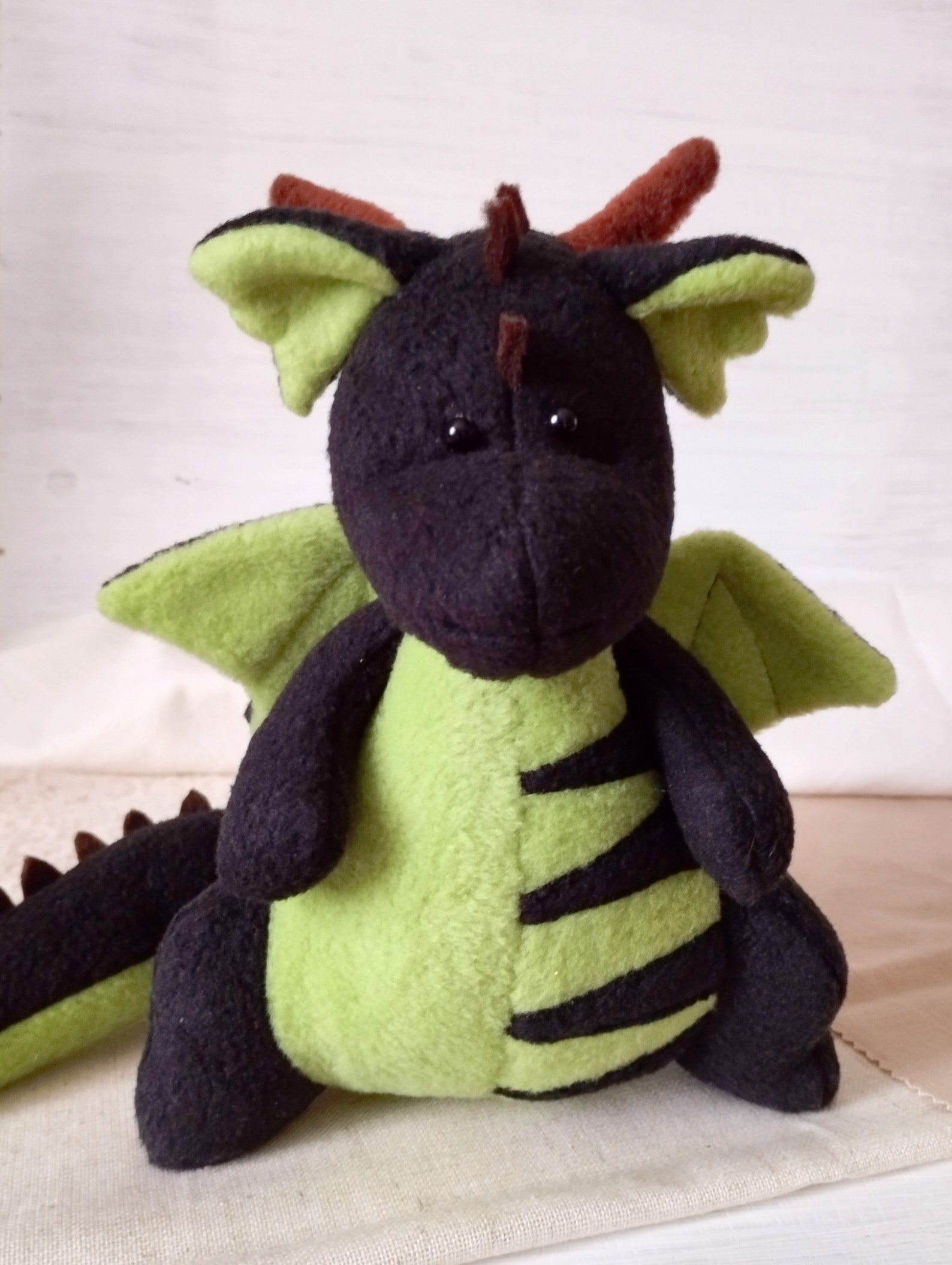 Do It Yourself Sewing Pattern Dragon Plush Sewing Patterns Toy - Etsy