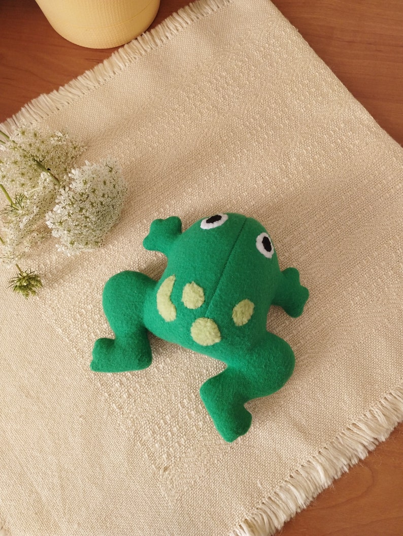 Plush or Rice Filled Mini Heat Pad Frog Stuffed Animal Sewing - Etsy