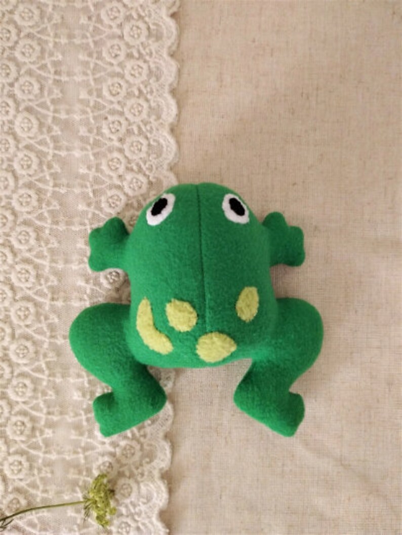 Plush Frog Sewing Patterns Plush Toy - Etsy