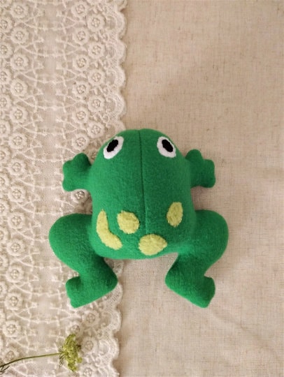 Plush Frog Sewing Patterns Plush Toy - Etsy