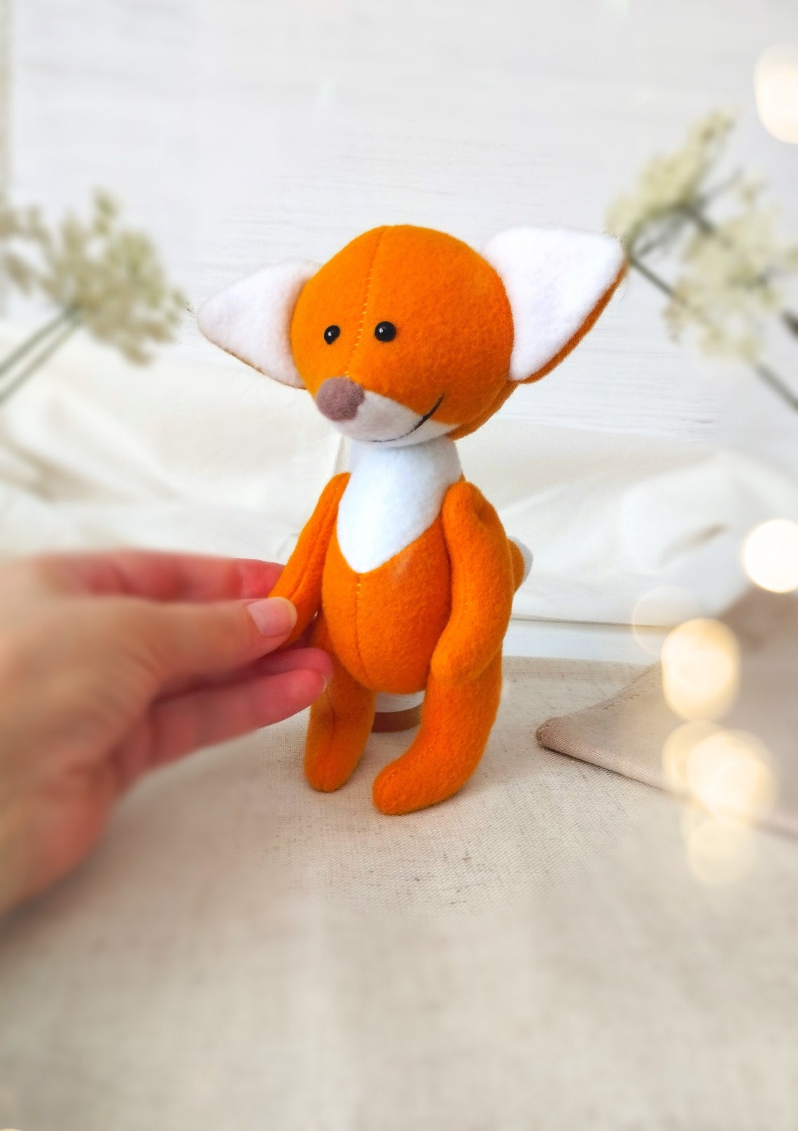Fox Plush Sewing Patterns Toy - Etsy
