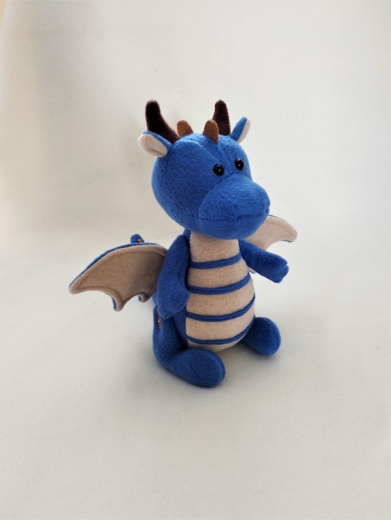 Dragon Plush Sewing Patterns Toy Pattern Plush - Etsy