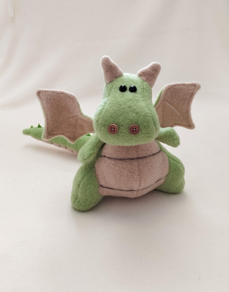 Dragon Plush Toy - Etsy