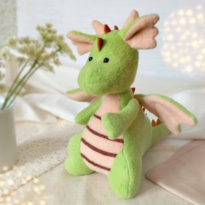 Dragon Plush Gifts for Kids Sewing Patterns Plush Toy - Etsy