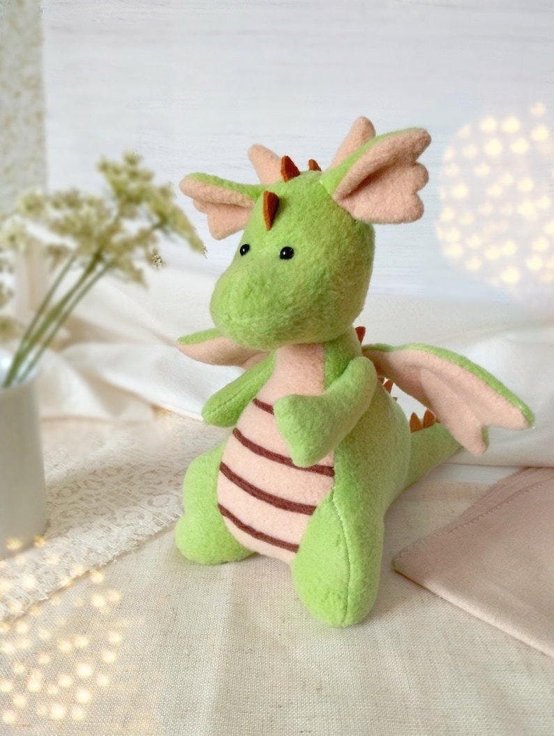 Dragon Plush Gifts for Kids Sewing Patterns Plush Toy - Etsy