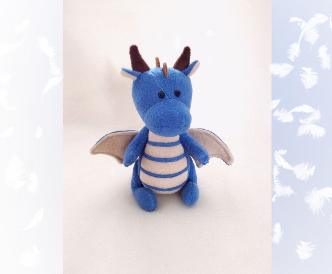 Dragon Plush Sewing Patterns Toy Pattern Plush - Etsy