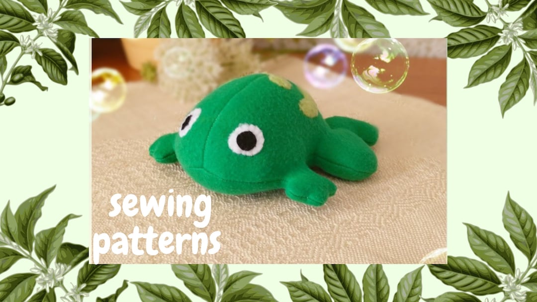 Plush or Rice Filled Mini Heat Pad Frog Sewing Patterns Plush Toy - Etsy