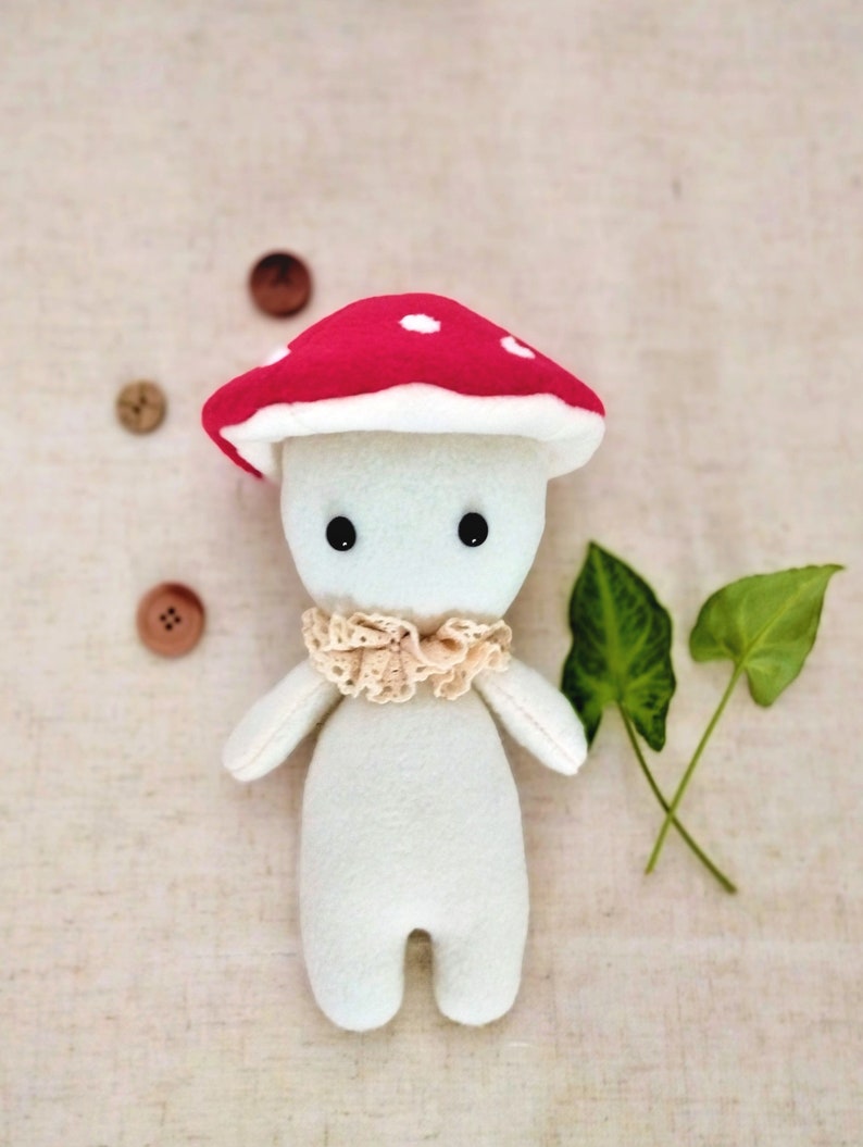 Mushroom Plush Sewing Patterns Toy - Etsy