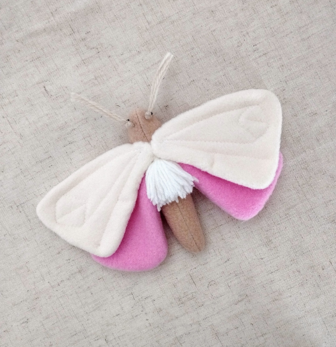 Moth Plush Rosy Do It Yourself Maple Moth Sewing Patterns Plush Toy - Etsy