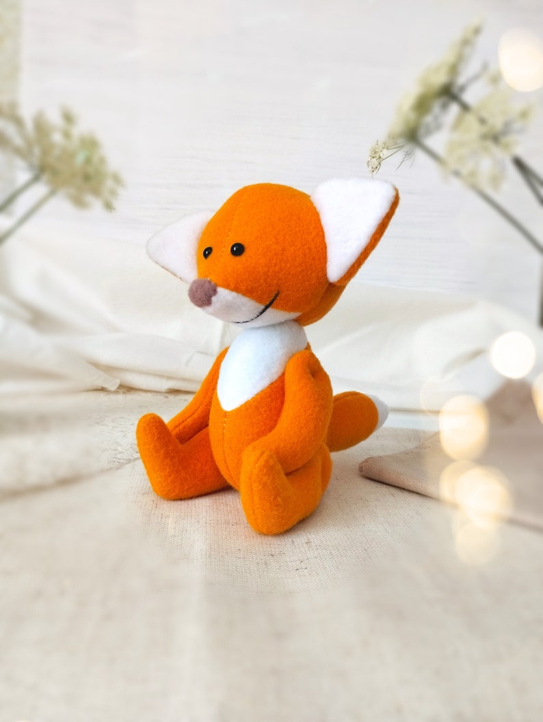 Fox Plush Sewing Patterns Toy - Etsy