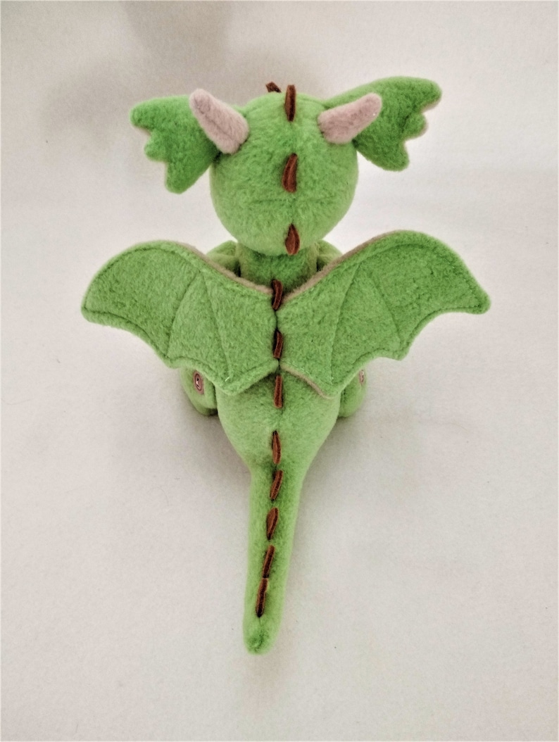 Dragon Plush Sewing Patterns Toy PDF - Etsy