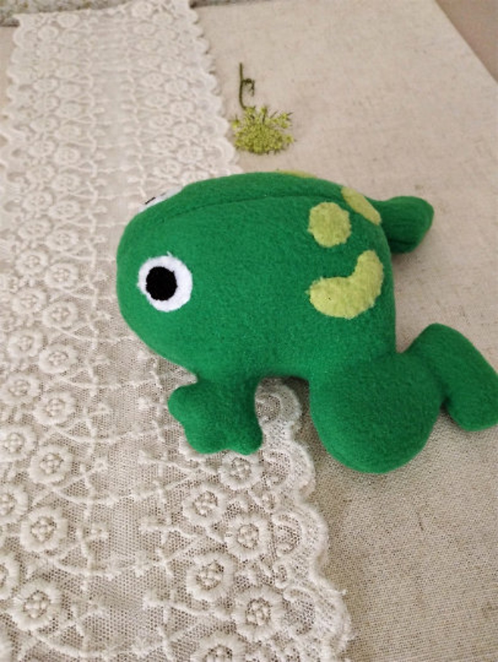 Plush Frog Sewing Patterns Plush Toy - Etsy