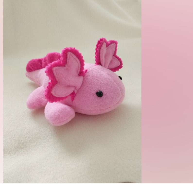 Axolotl Plush Sewing Patterns Toy Plush - Etsy