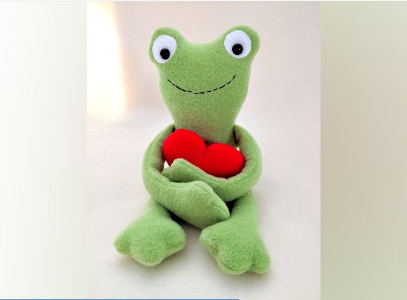 Frog Plush Sewing Patterns Toy PDF Frog and Toad Plush Pattern - Etsy