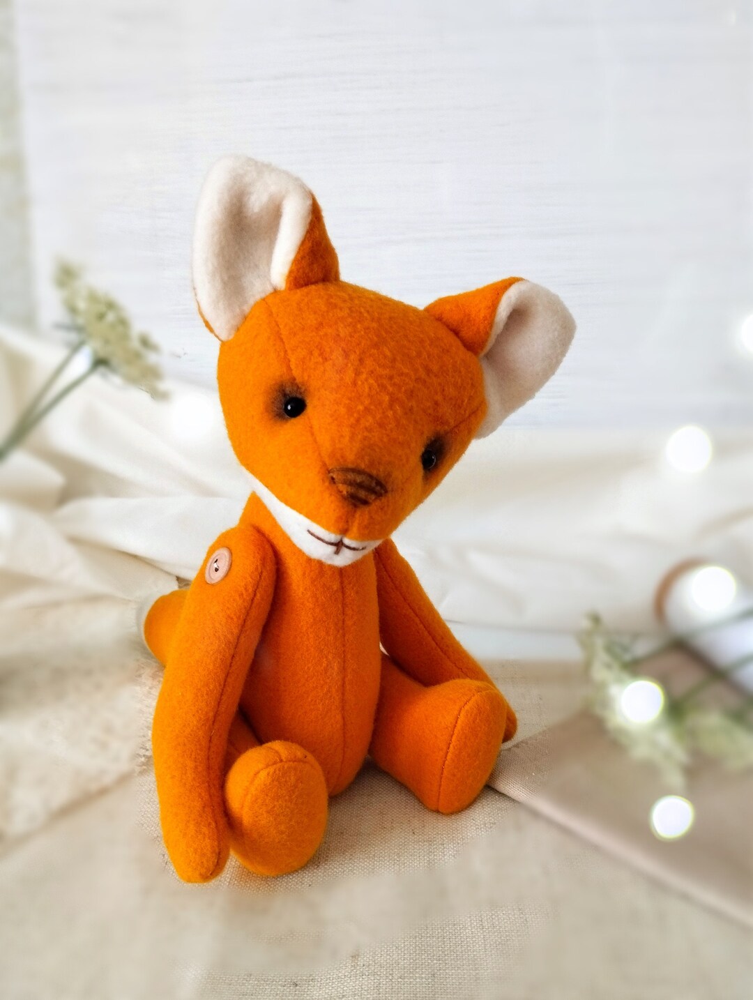 Fox Plush Sewing Pattern PDF Fox Stuffed Animal Sewing Patterns Toy - Etsy