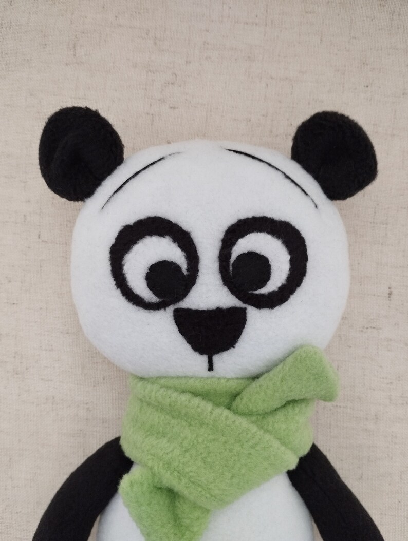 Panda Plush Sewing Patterns Plush Toy - Etsy