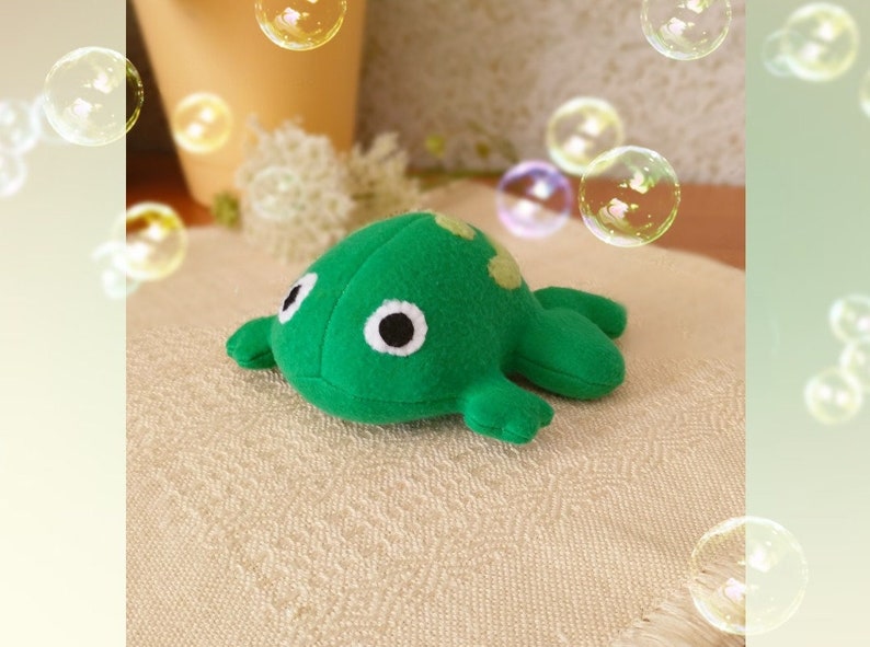 Plush or Rice Filled Mini Heat Pad Frog Stuffed Animal Sewing - Etsy