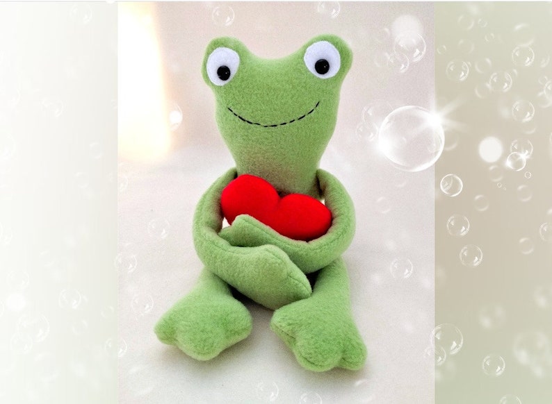 Frog Plush Sewing Patterns Toy PDF Frog and Toad Plush Pattern - Etsy