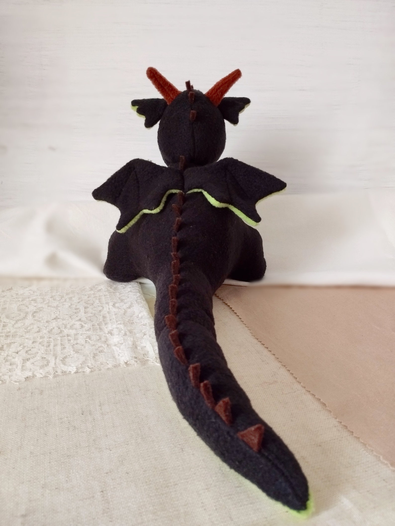 Do It Yourself Sewing Pattern Dragon Plush Sewing Patterns Toy - Etsy