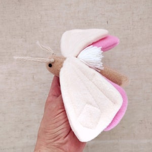 Moth Plush Rosy Do It Yourself Maple Moth Sewing Patterns Plush Toy - Etsy