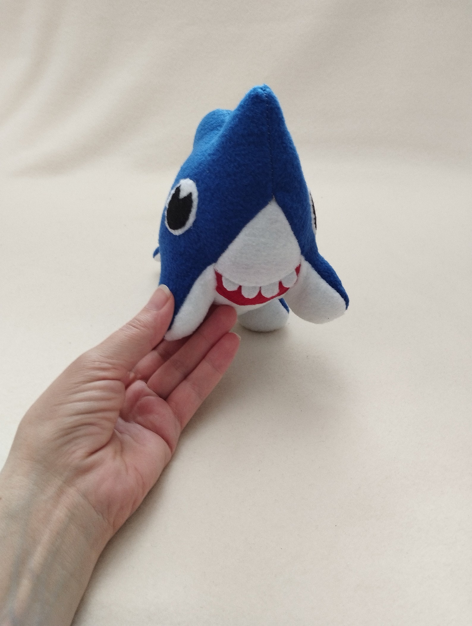 Shark Plush Sewing Patterns Toy Baby Shark - Etsy