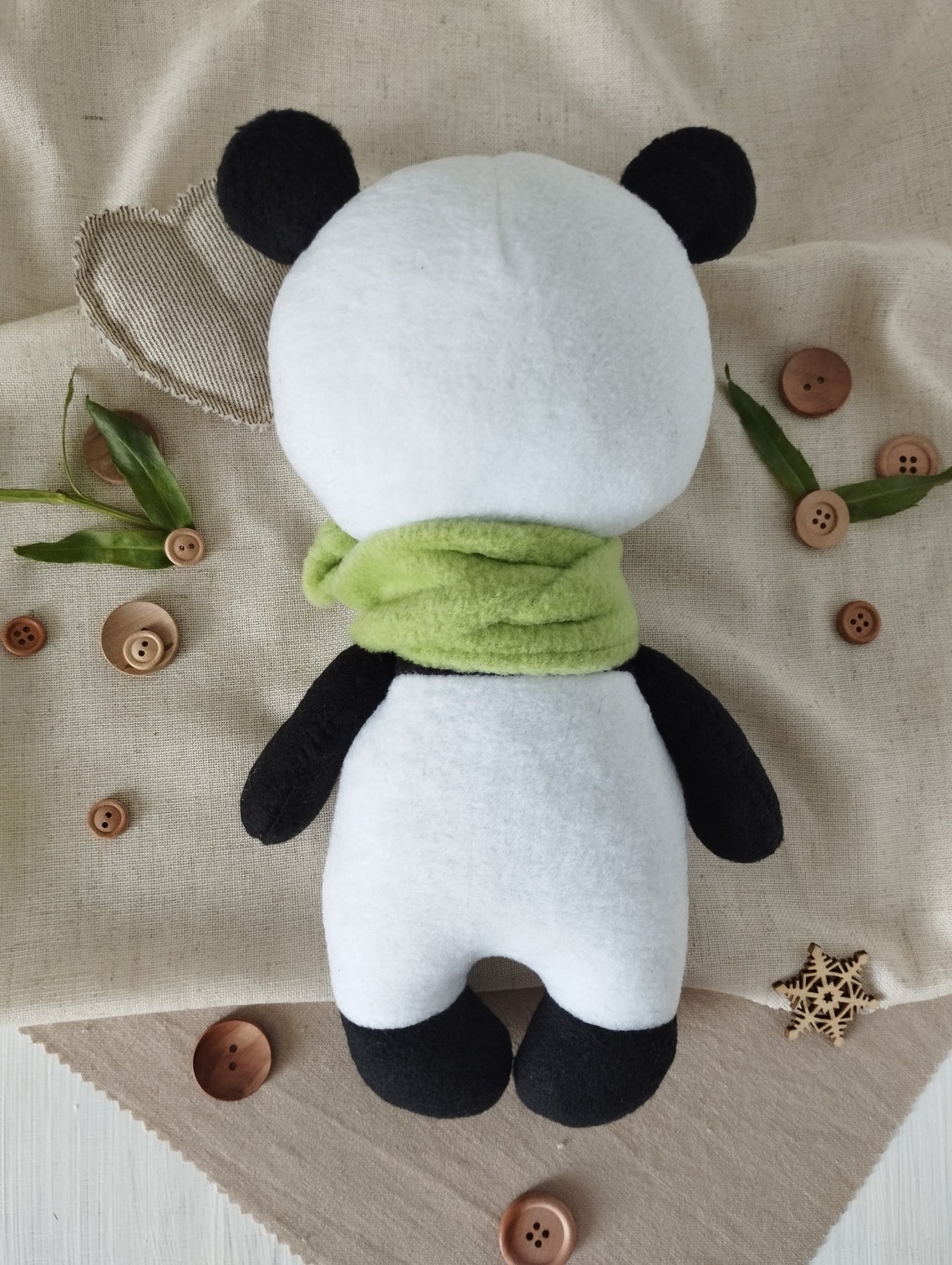 Panda Plush Sewing Patterns Plush Toy - Etsy