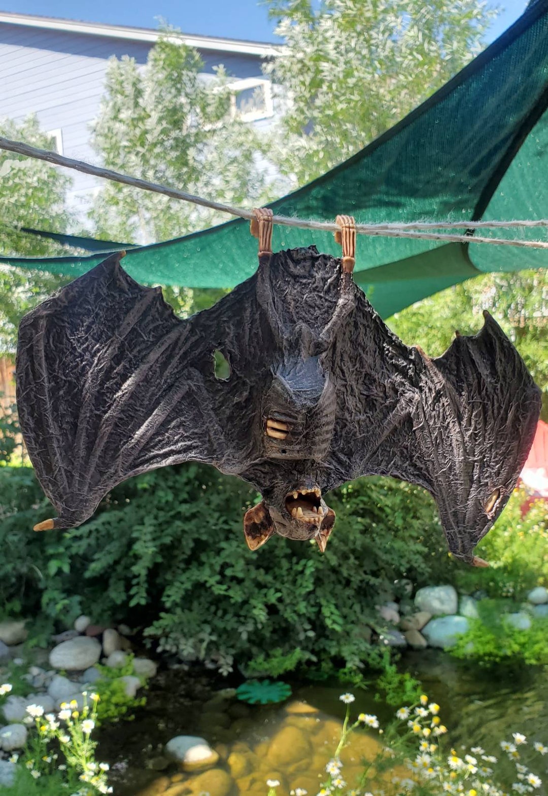 Mummified Bat Halloween Prop - Etsy