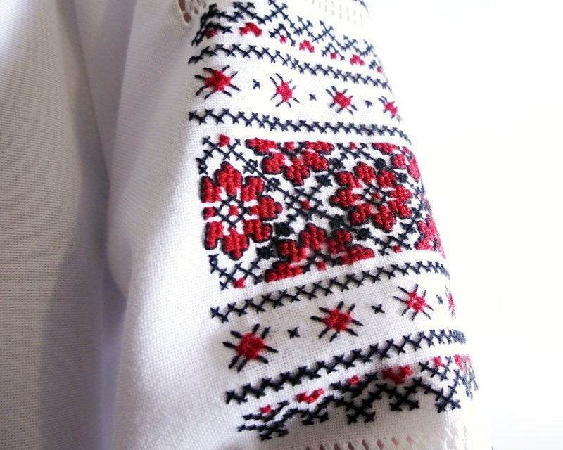 Traditional Handmade Vyshyvanka for Women. Folk Style | Etsy